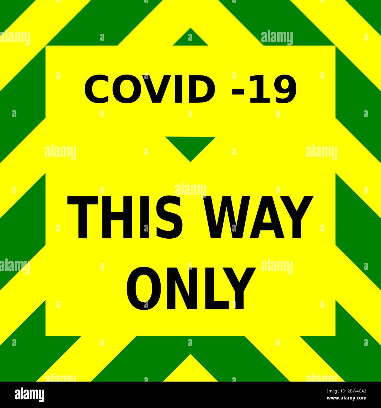 One way lockdown Stock Vector Images - Alamy