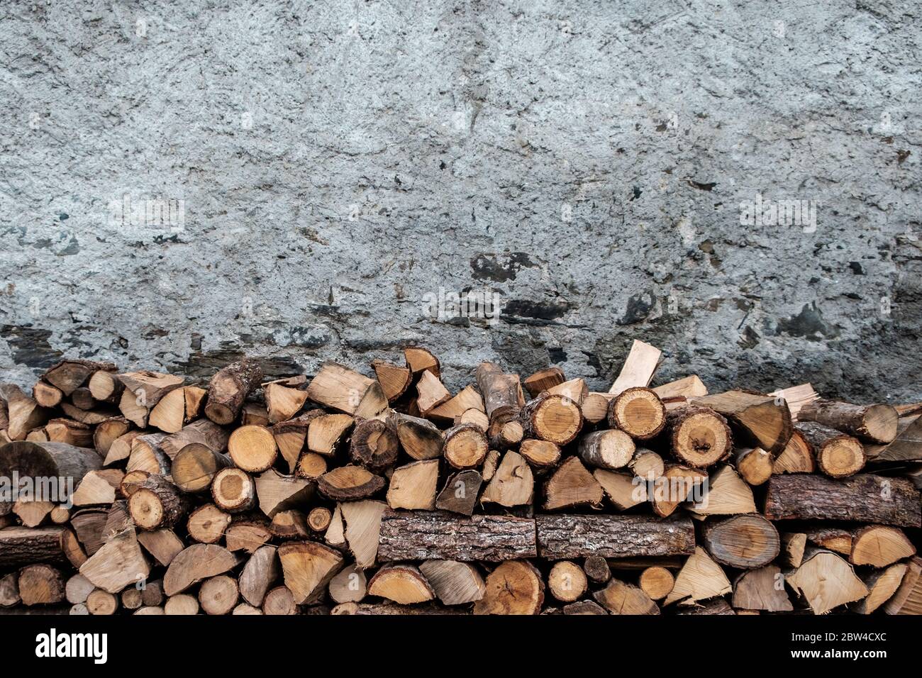 Lots of fire wood for the winter hi-res stock photography and images ...