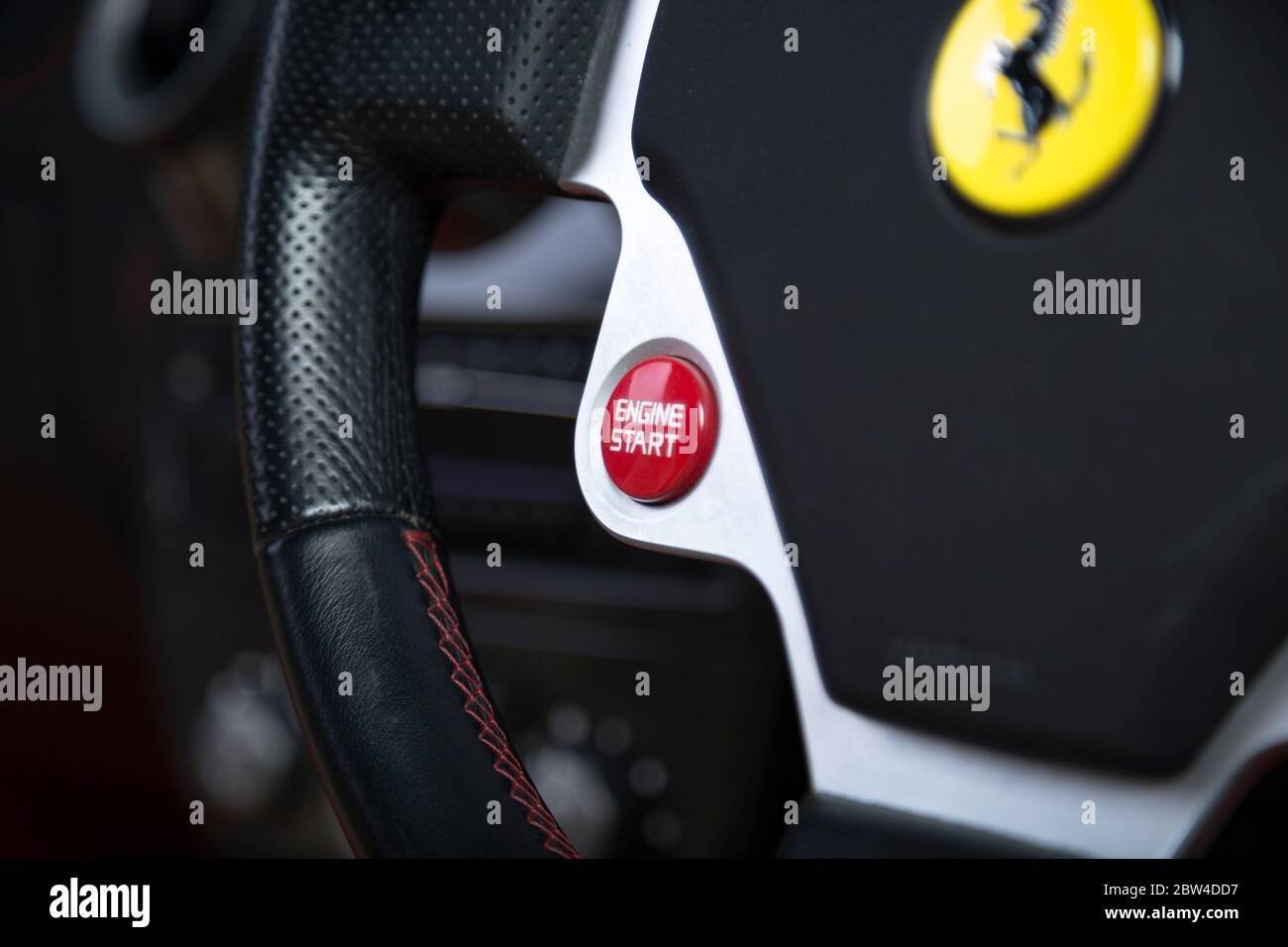 Ferrari steering wheel hi-res stock photography and images - Alamy