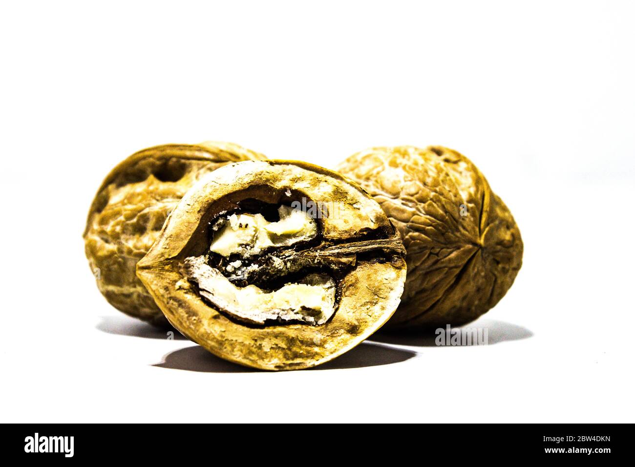 A picture of dry walnuts Stock Photo - Alamy