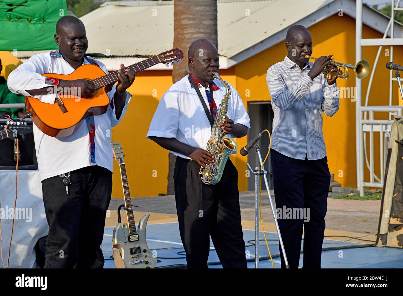 Ugandan musician hi-res stock photography and images - Alamy