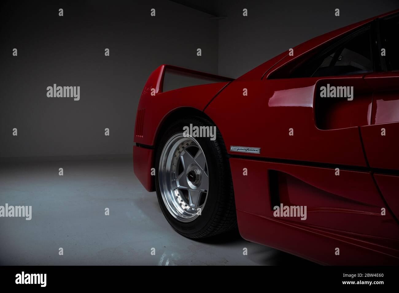 Detail shot of a Ferrari F40 Stock Photo - Alamy