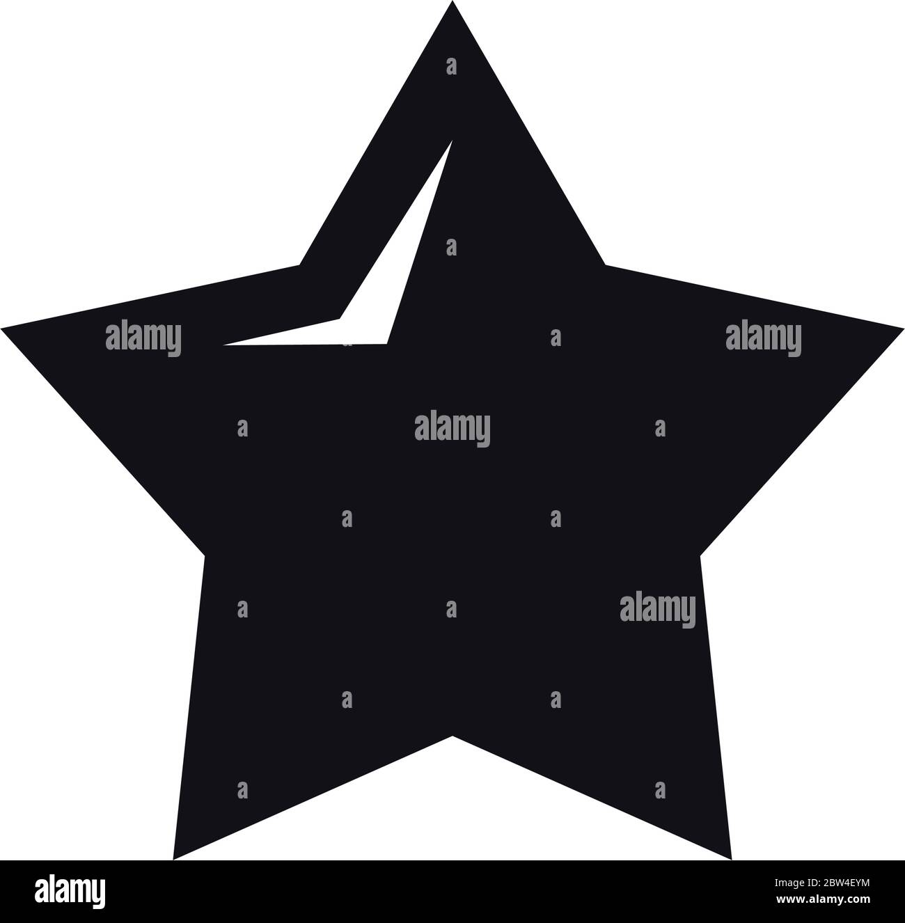 Star fill style icon design, Night bedtime sky space nature science ...