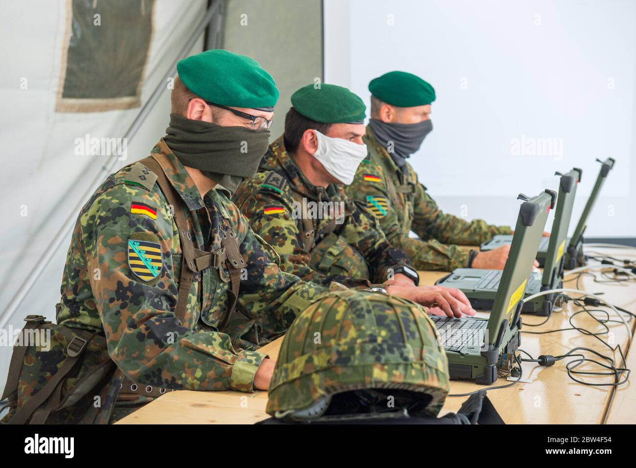 Frankenberg, Germany May 26, 2020: Introduction of the Battle ...