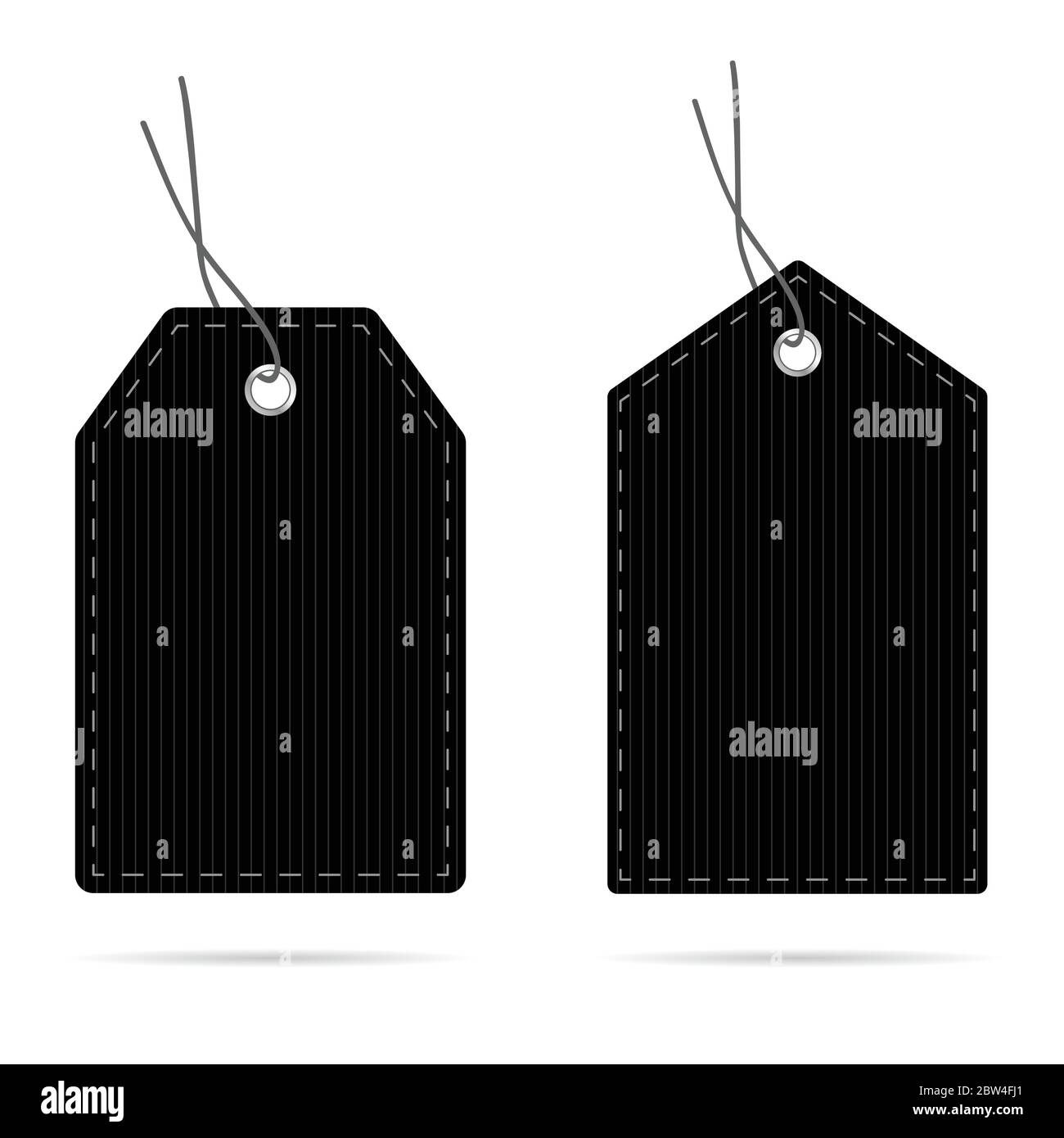 tag texture design in black color set illustration Stock Vector Image ...