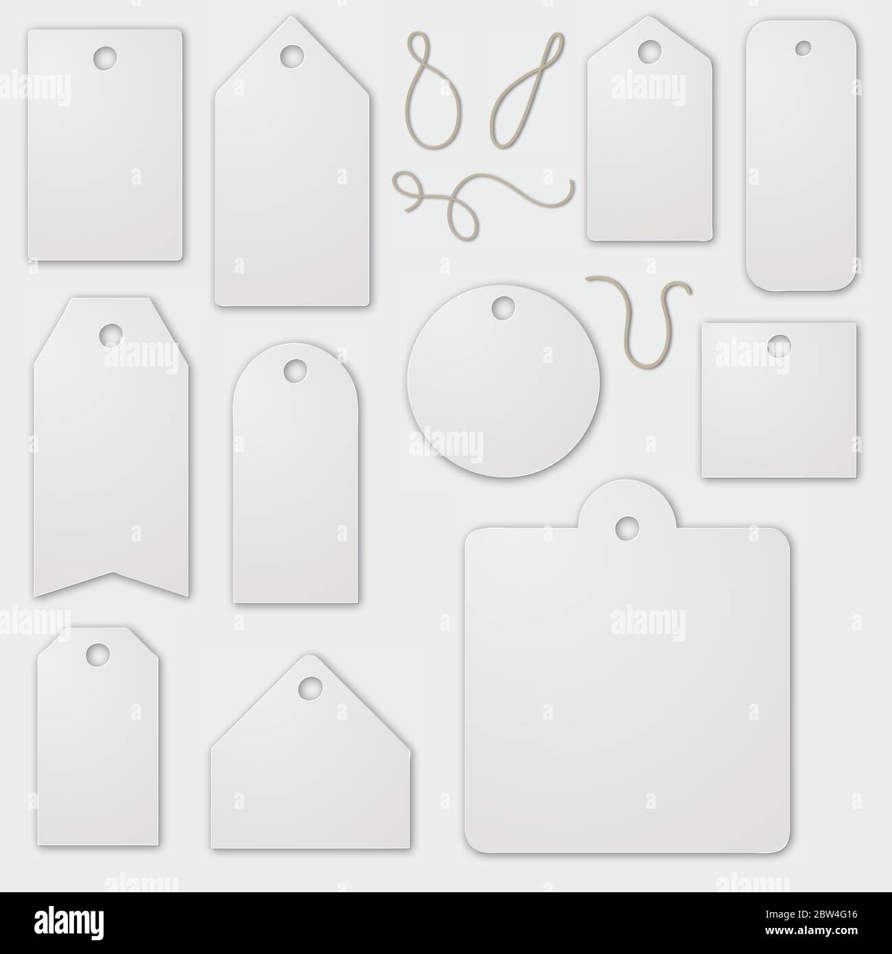 White blank round square Stock Vector Images - Alamy