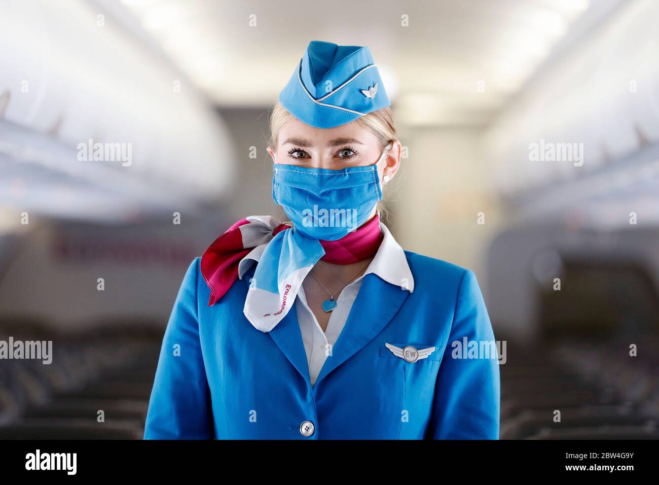 Eurowings flight attendant hi-res stock photography and images - Alamy