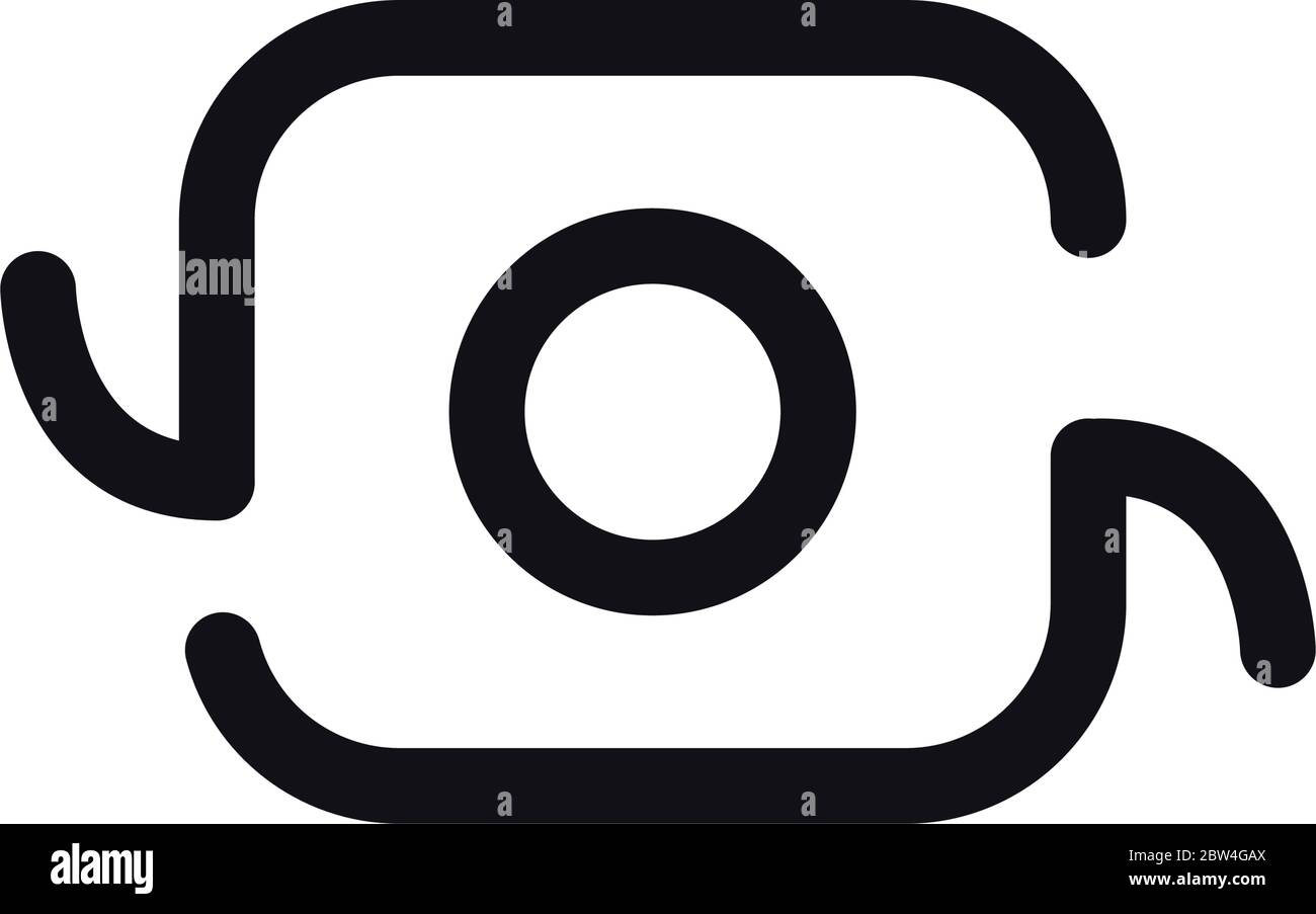 Photo fill style icon design, Social media web multimedia and ...