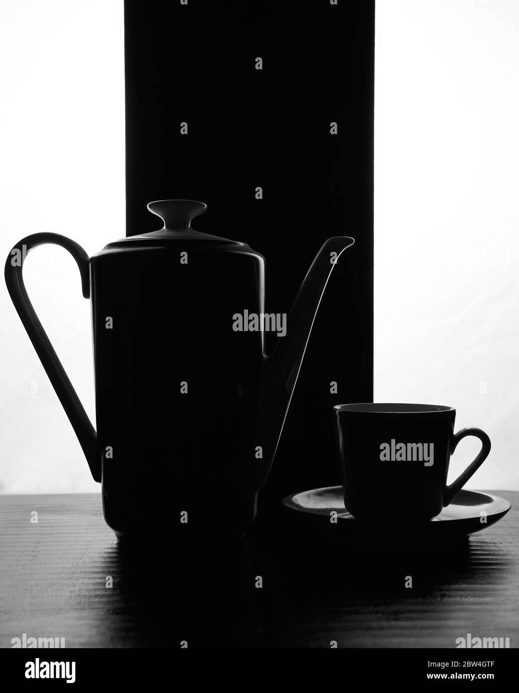 Kettle black restaurant Black and White Stock Photos & Images - Alamy