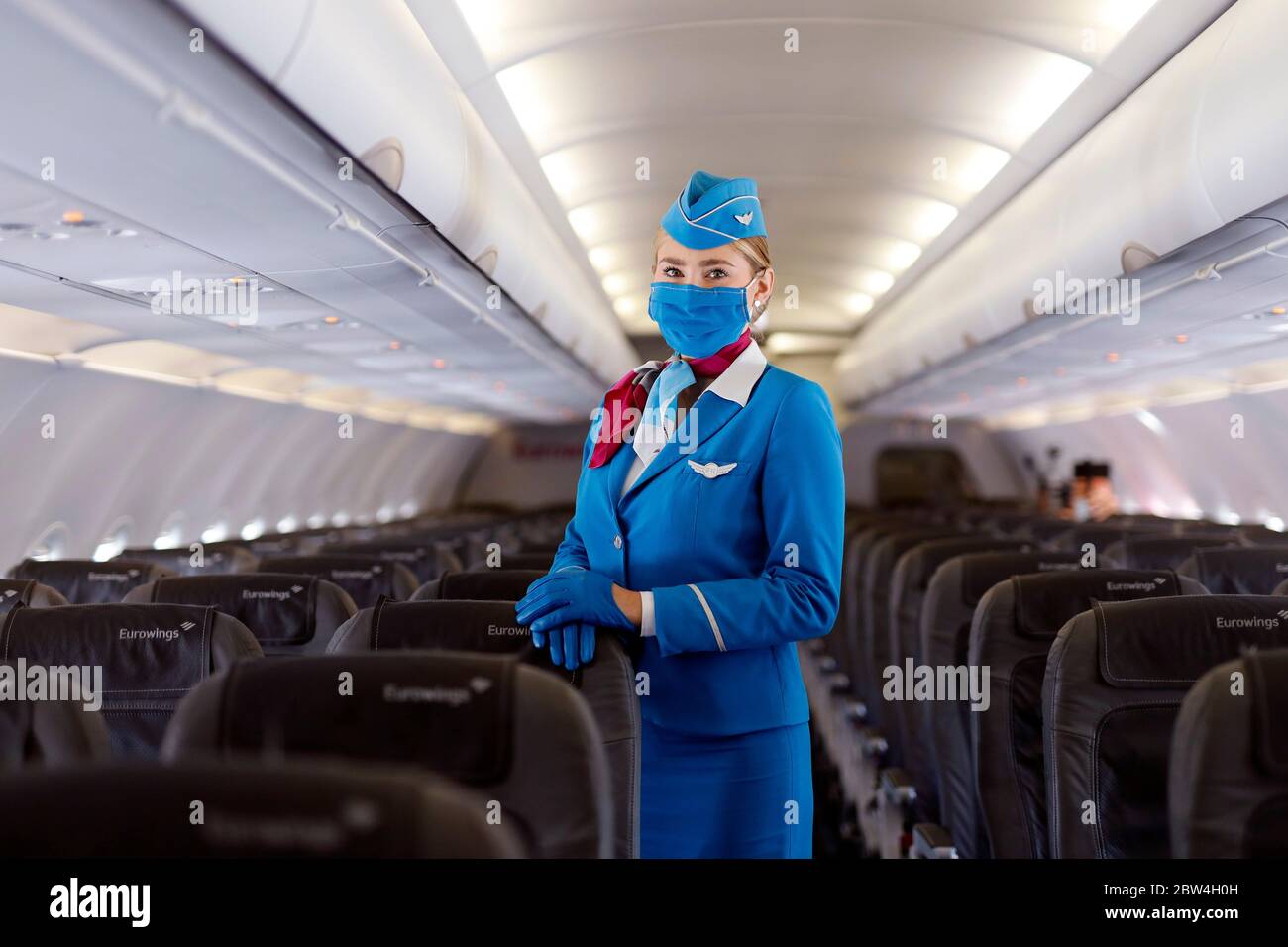 Eurowings flight attendant hi-res stock photography and images - Alamy