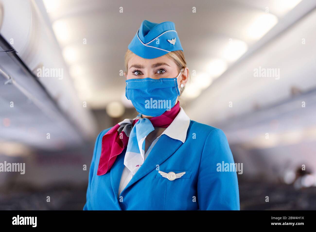 Eurowings flight attendant hi-res stock photography and images - Alamy