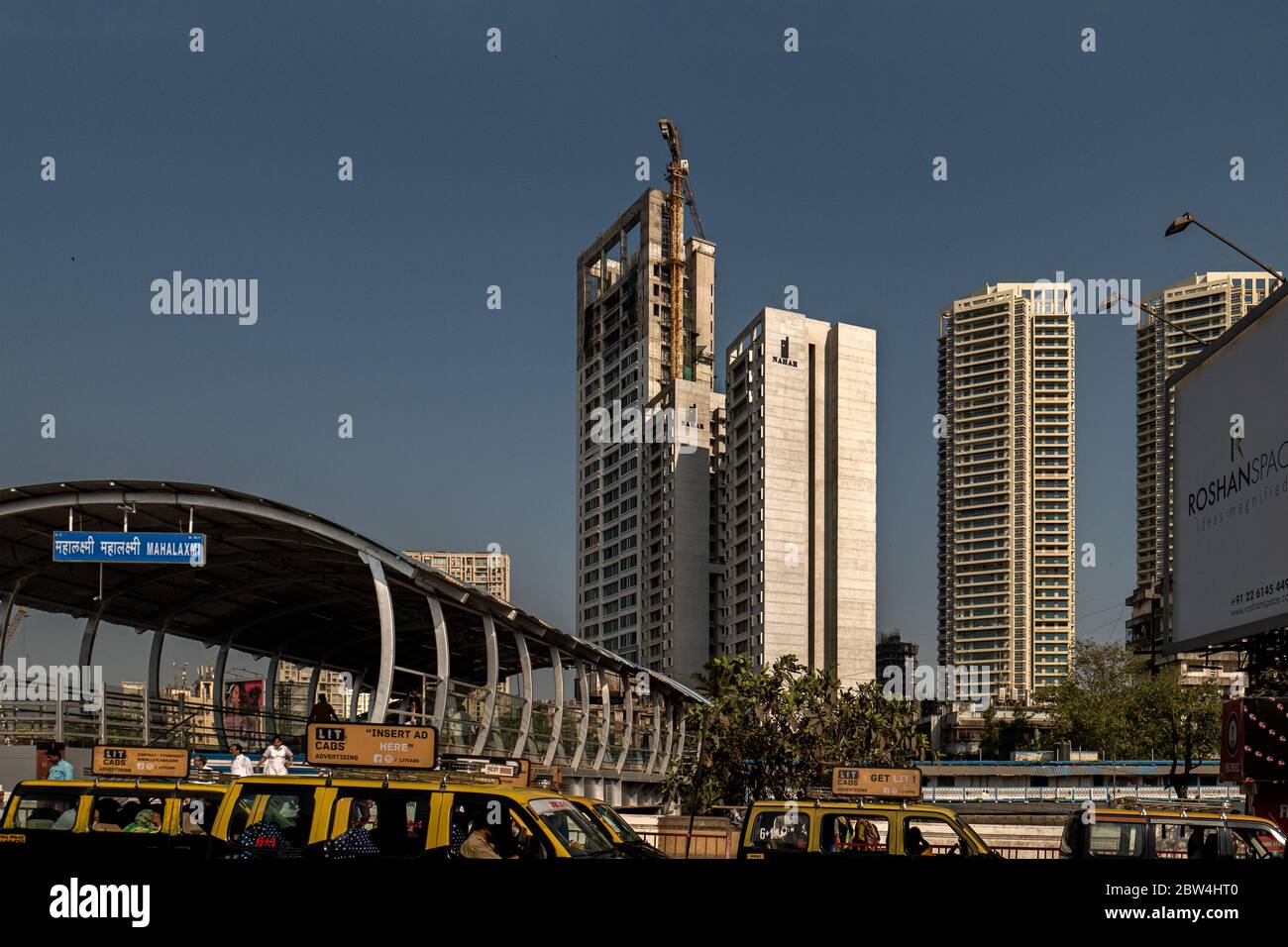 11 Apr 2019 High rise developments by Mahalaxmi Station and the Western ...