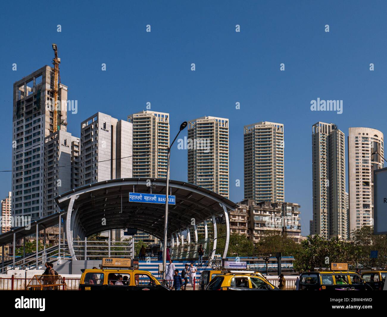 11 Apr 2019 High rise developments by Mahalaxmi Station and the Western ...