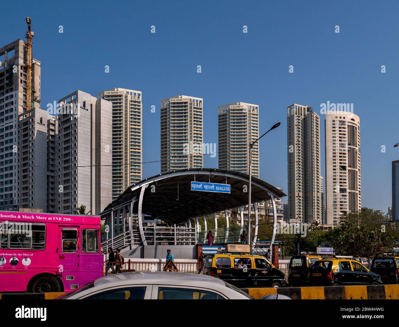11 Apr 2019 High rise developments by Mahalaxmi Station and the Western ...