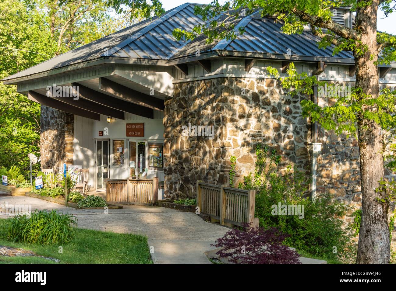 Black Rock Mountain State Park Visitor Center in Mountain City ...