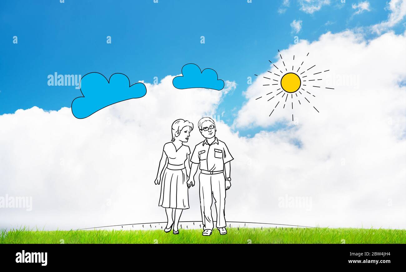 We are happy together Stock Photo - Alamy
