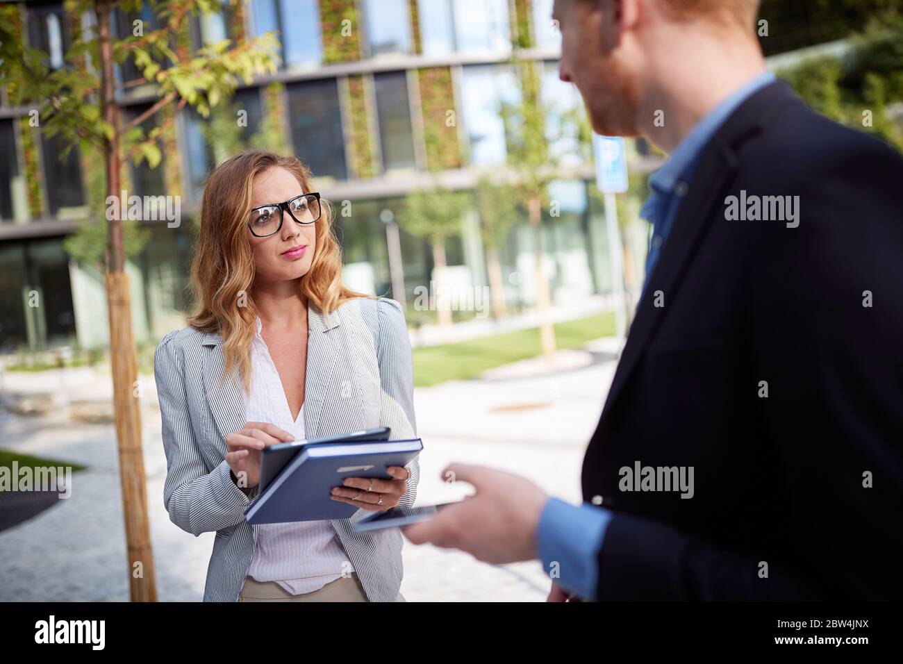 Manager waiting meeting in office hi-res stock photography and images ...