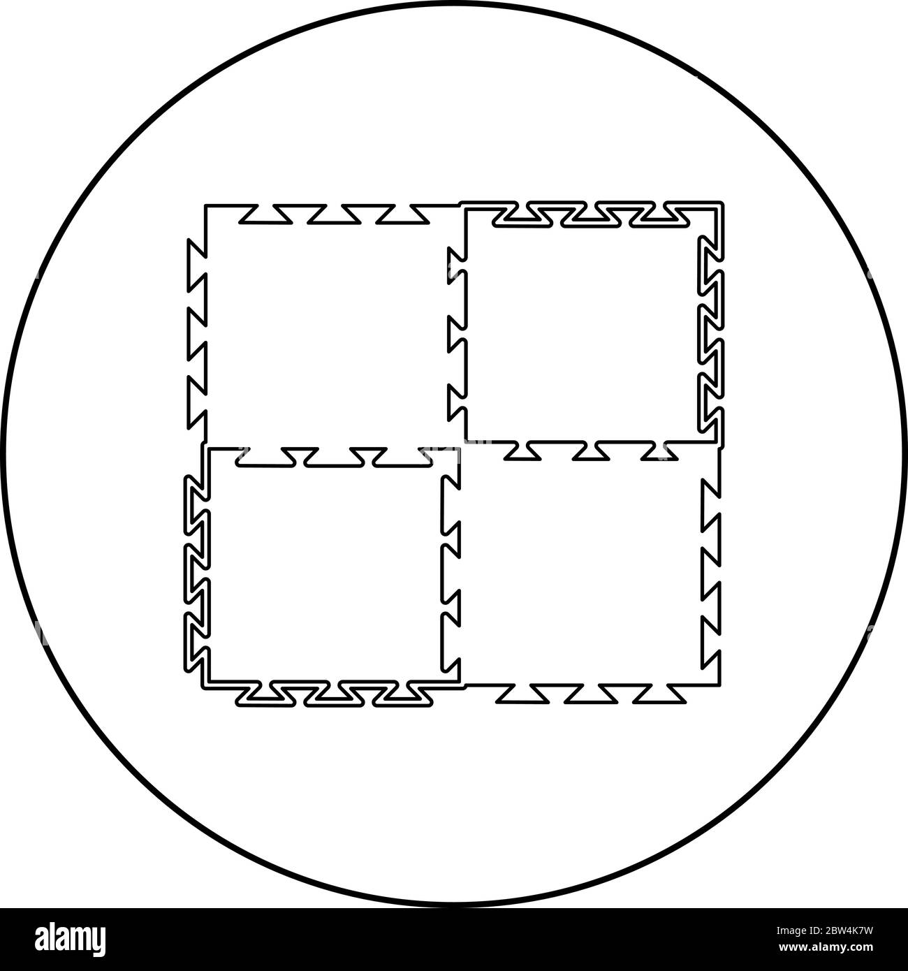 Kids carpet round Black and White Stock Photos & Images - Alamy