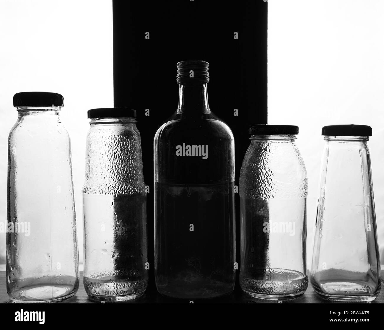 A mirrored background Black and White Stock Photos & Images - Alamy