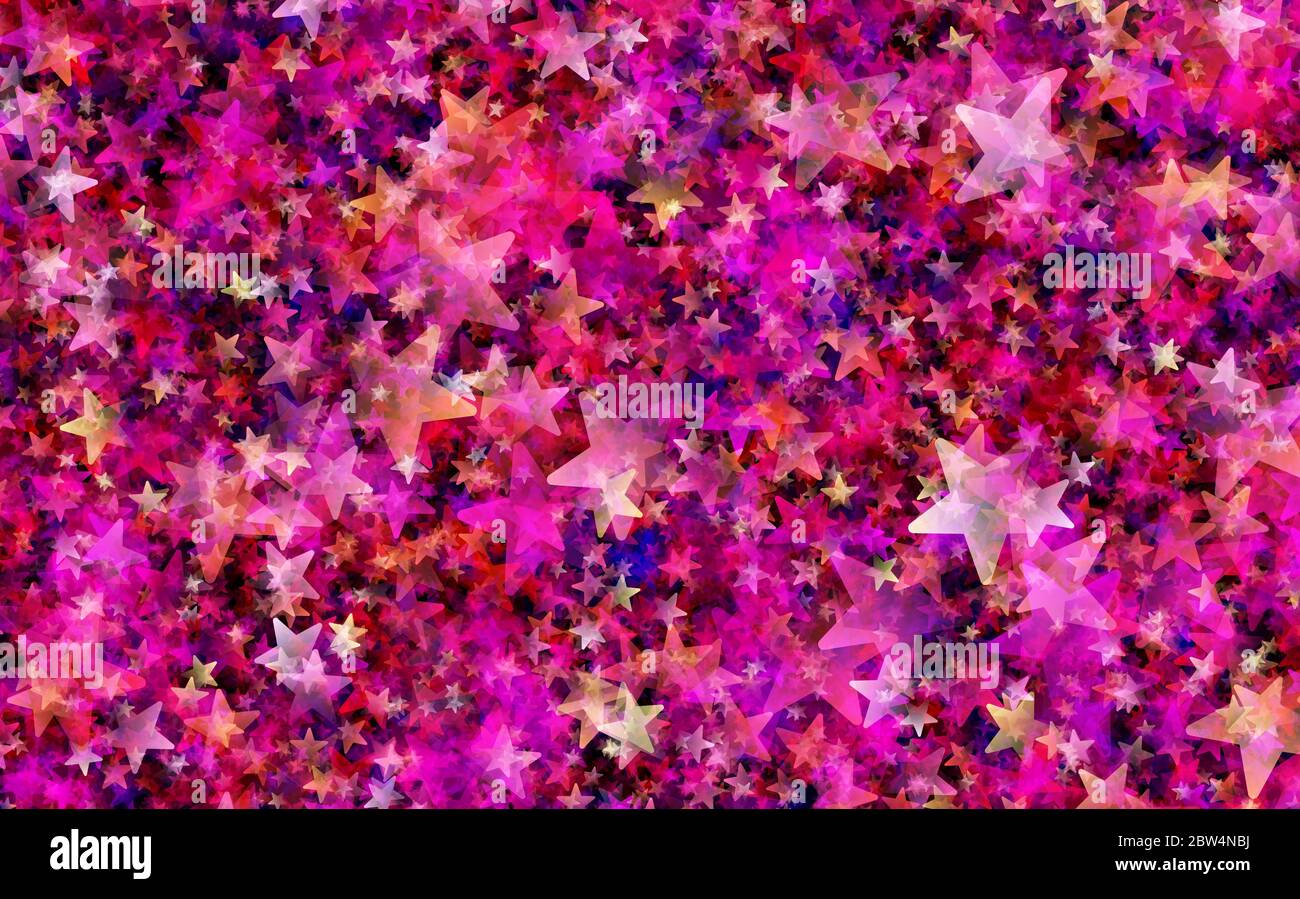 colored decorative stars background Stock Photo - Alamy
