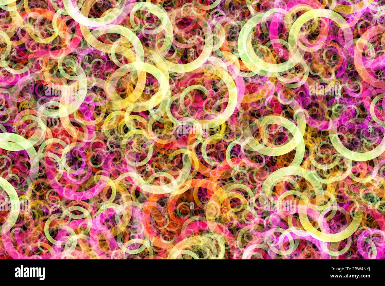 abstract circles decor background Stock Photo - Alamy