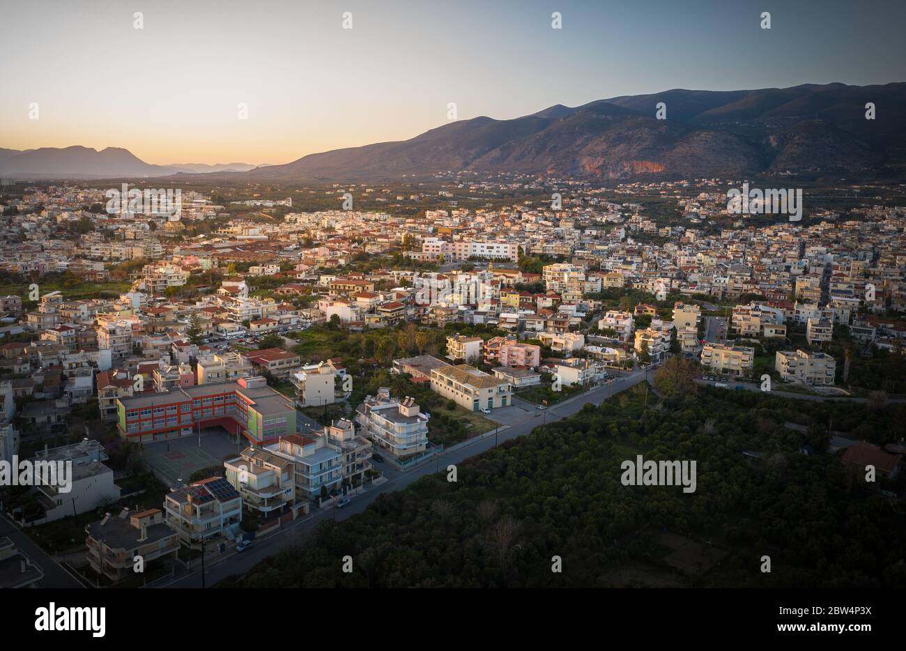 Kalamata greece aerial hi-res stock photography and images - Alamy