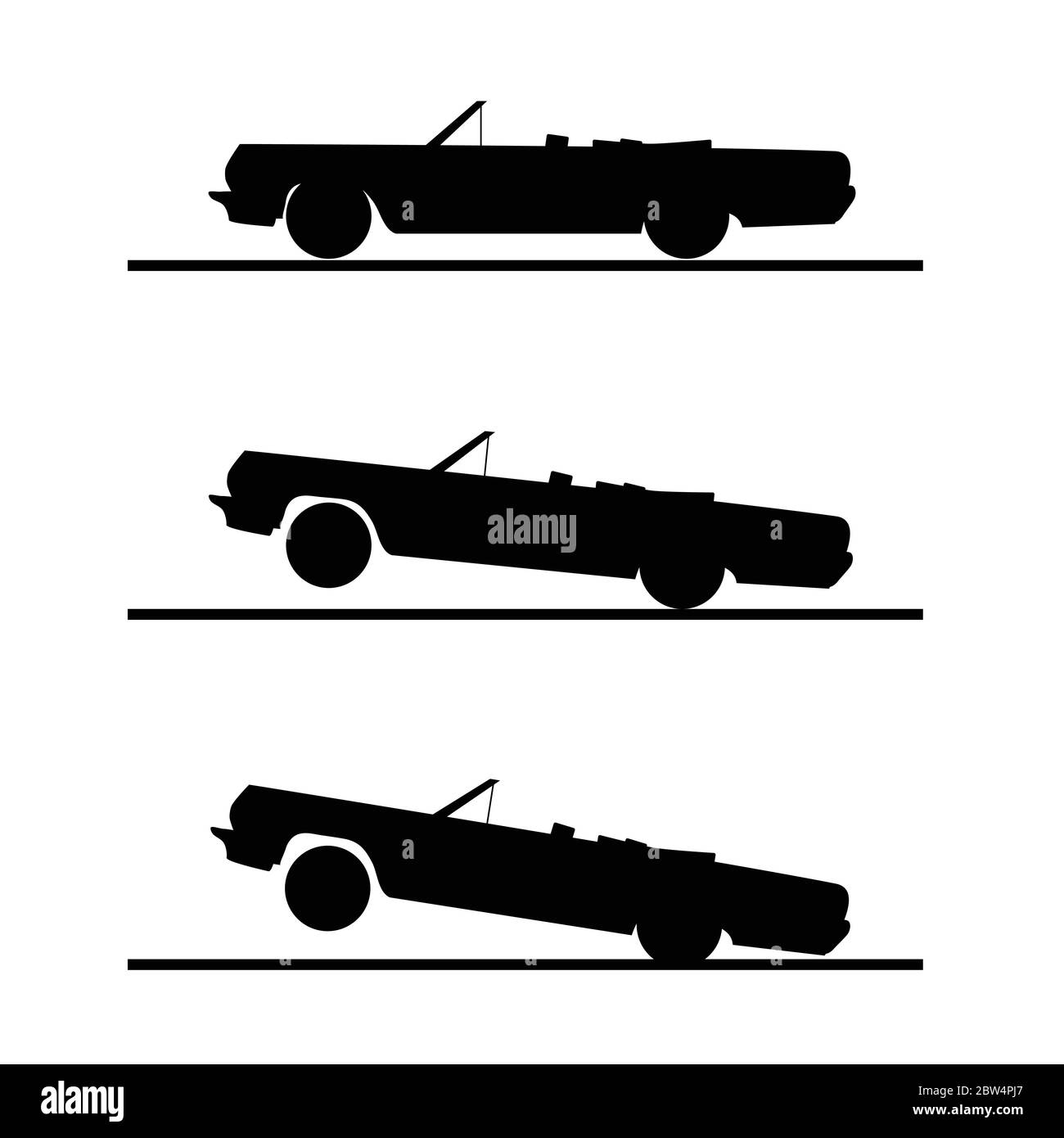 car speed set in black color art illustration Stock Vector Image & Art ...