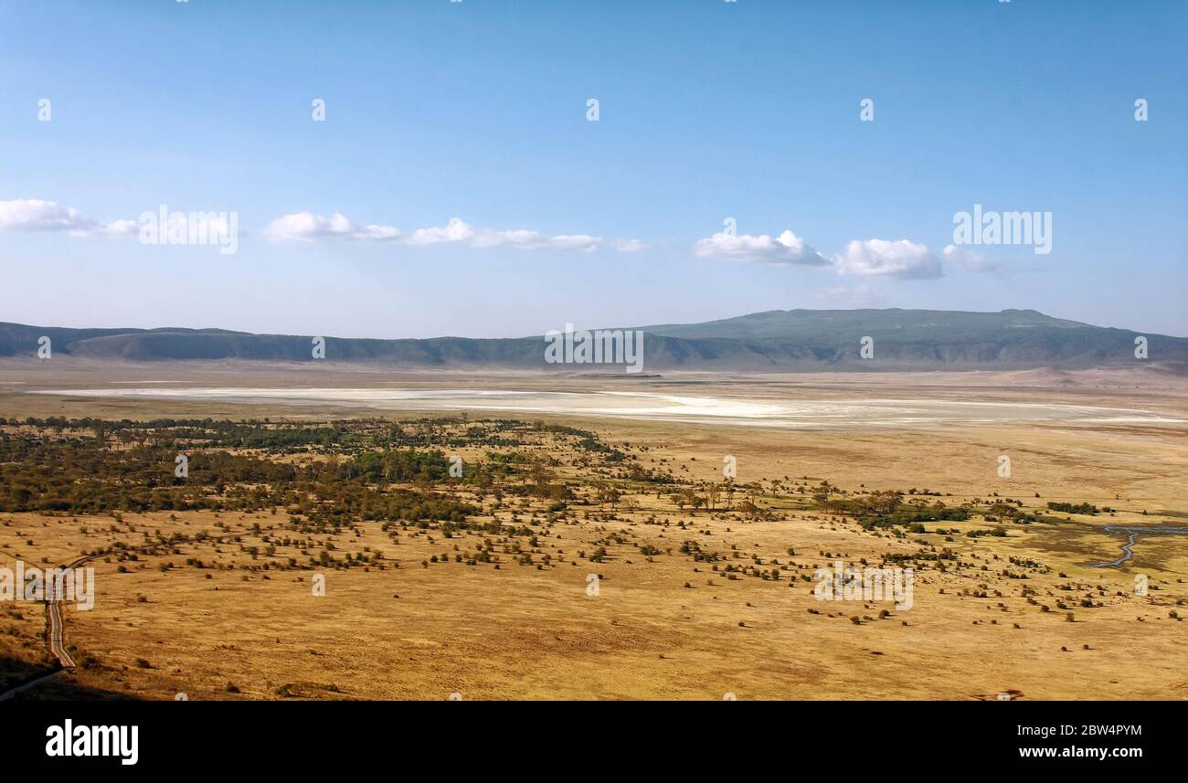 Ngorongoro Conservation Area; Ngorongoro Crater; World Heritage Site ...