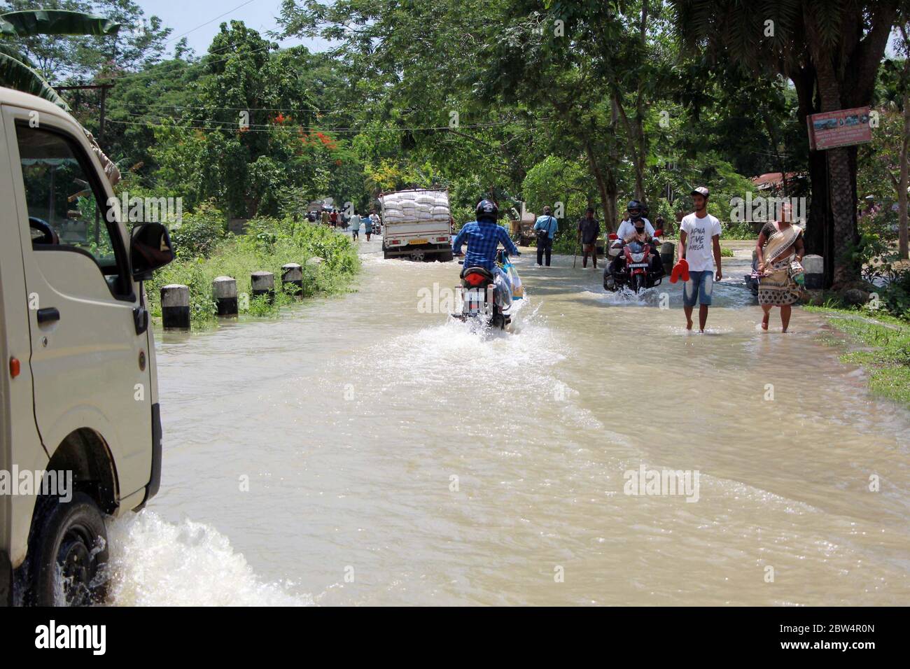 Floods nagaon district assam hi-res stock photography and images - Alamy
