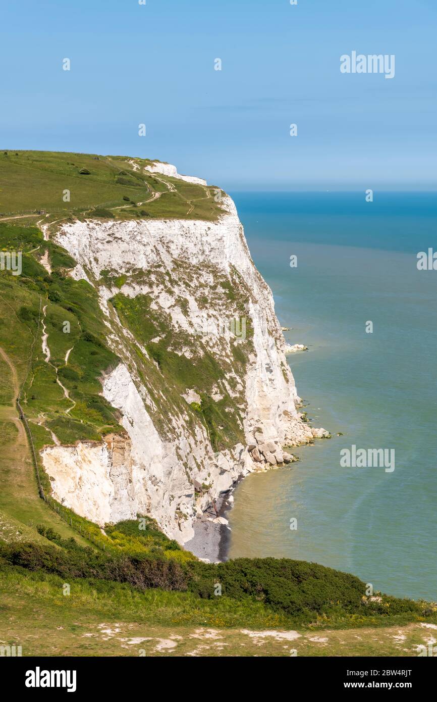 Dover famous white cliff hi-res stock photography and images - Alamy