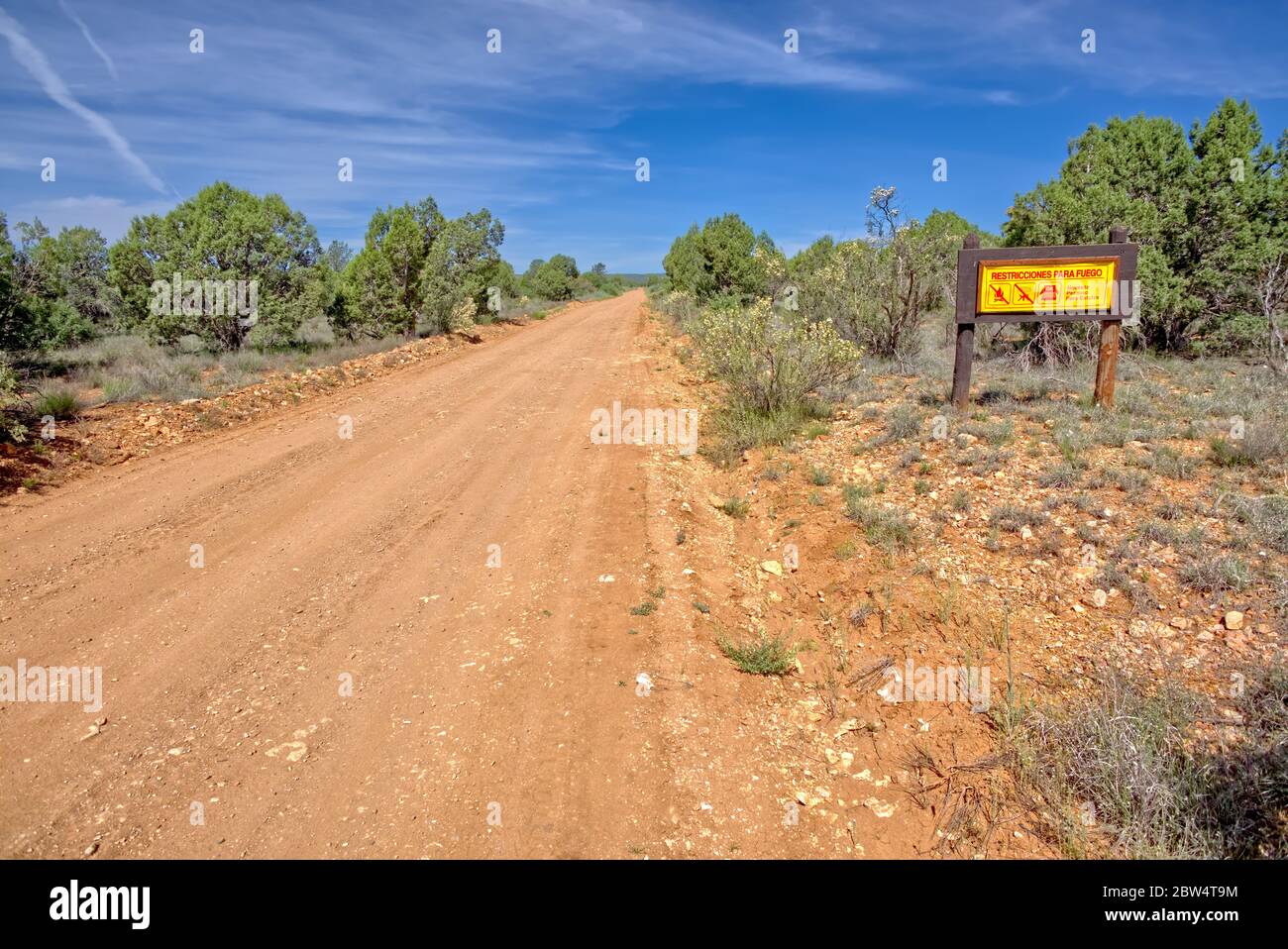 Remote area warning sign hi-res stock photography and images - Alamy