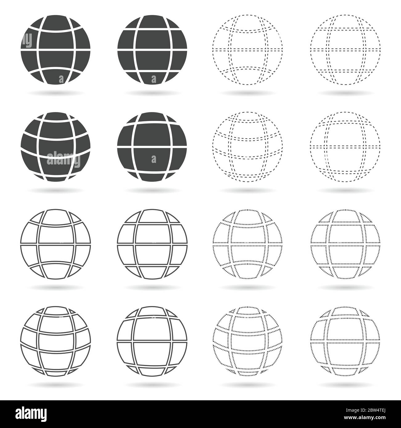 White africa globe Stock Vector Images - Alamy