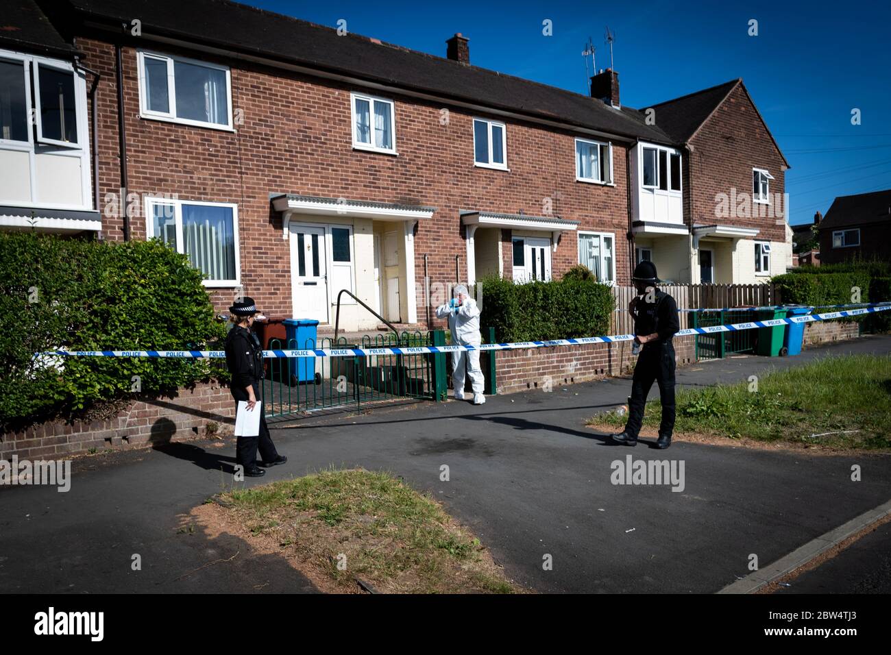Police uk scene of crime house hi-res stock photography and images - Alamy