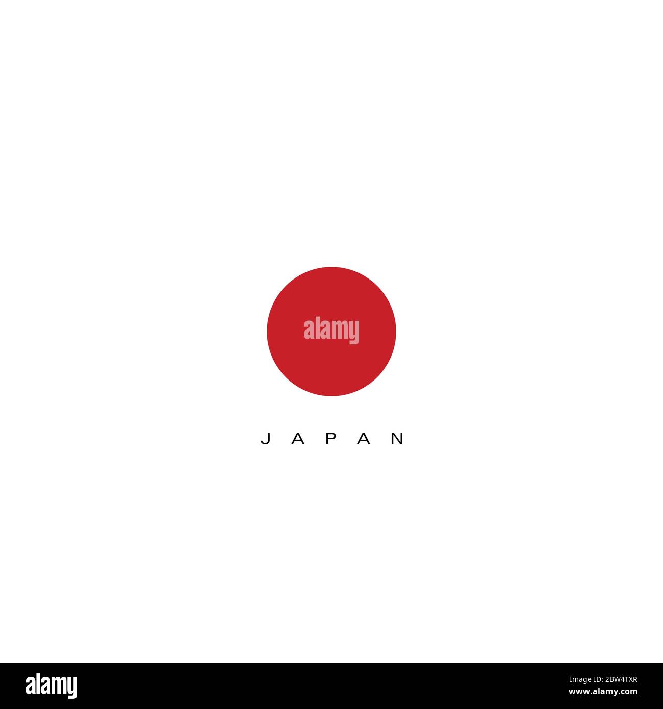 Red japan illustration Stock Vector Images - Alamy