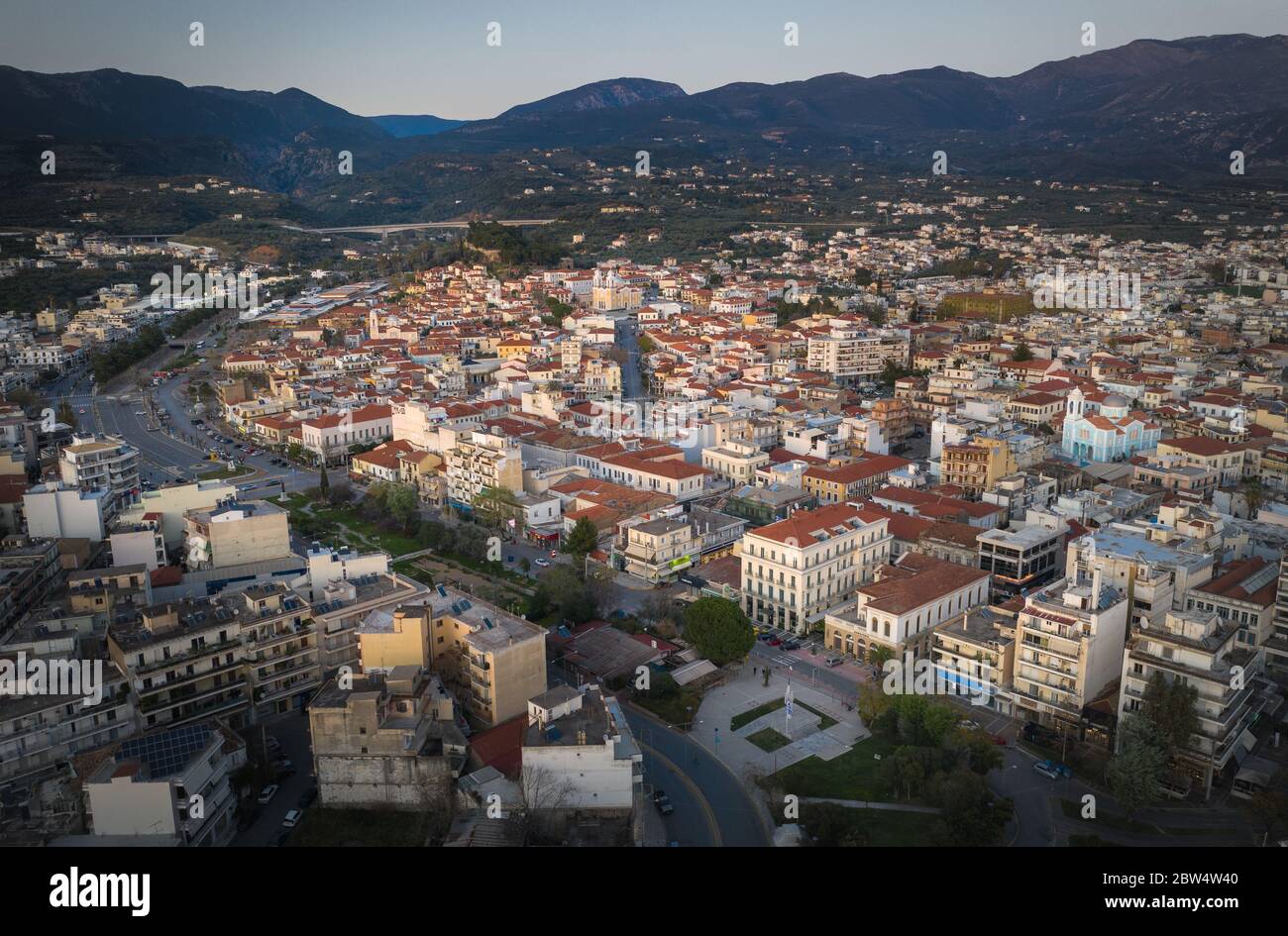 Kalamata greece aerial hi-res stock photography and images - Alamy