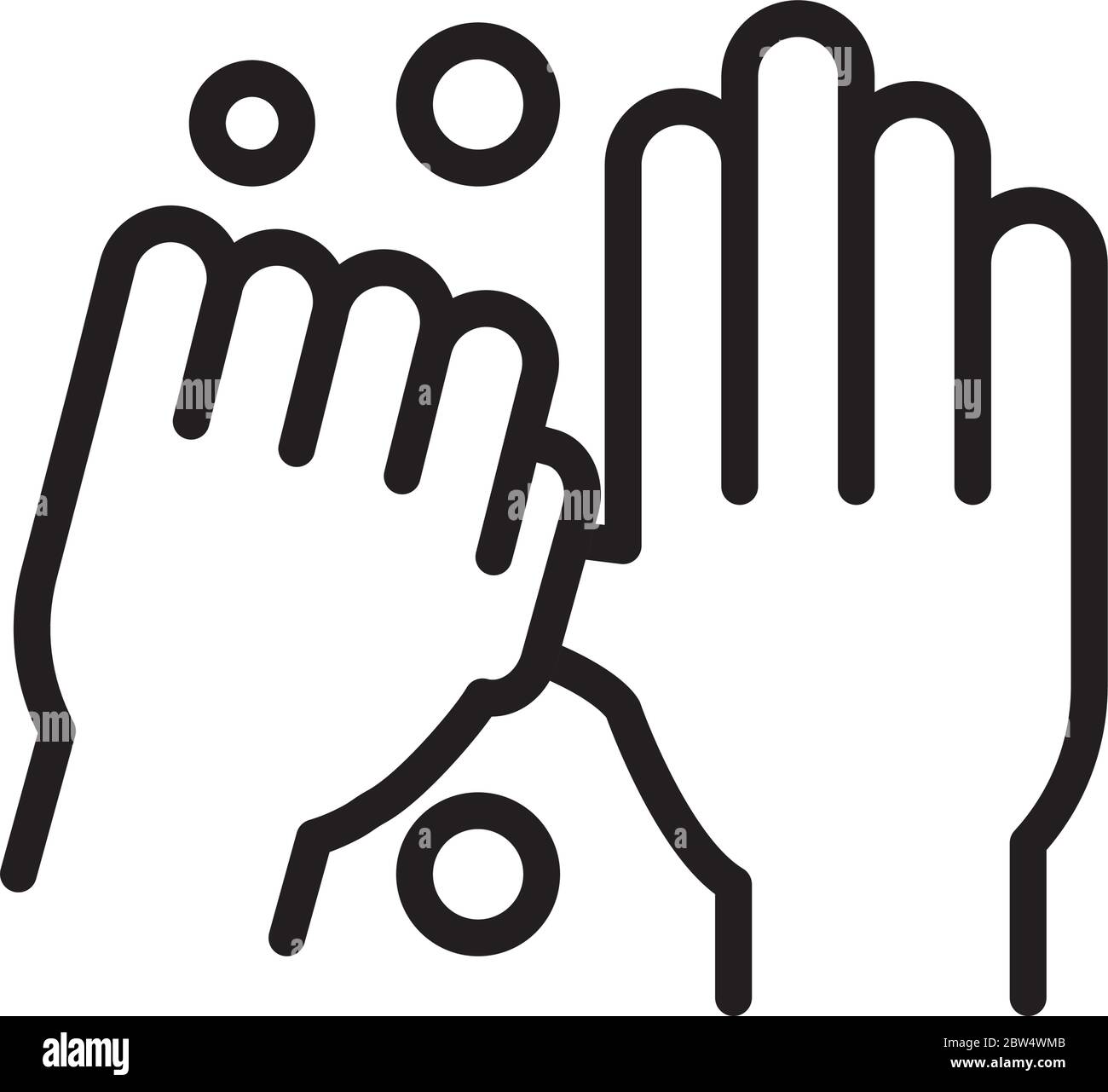 personal hand hygiene, cleaning thumbs, disease prevention and health ...