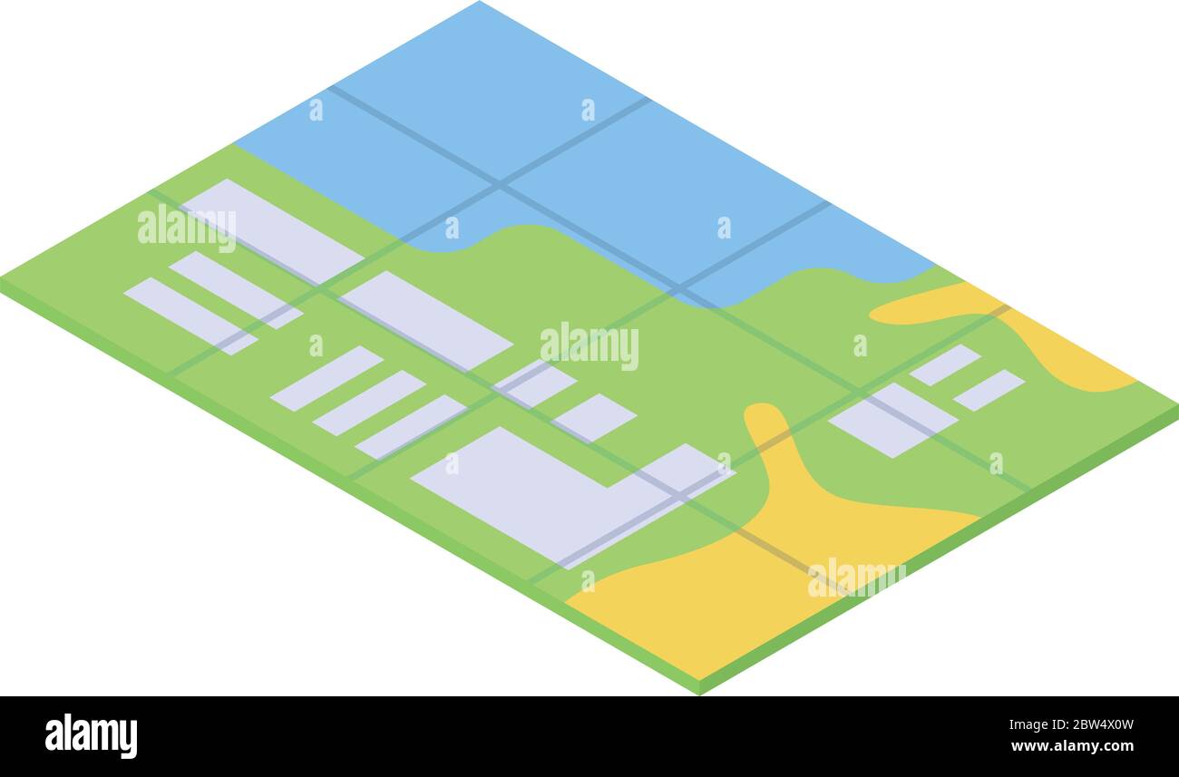 Excursion city map icon, isometric style Stock Vector Image & Art - Alamy