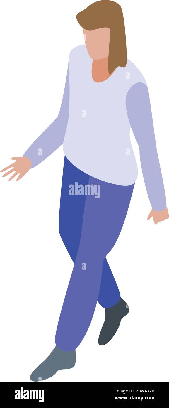 Cartoon Woman Walking High Resolution Stock Photography and Images - Alamy