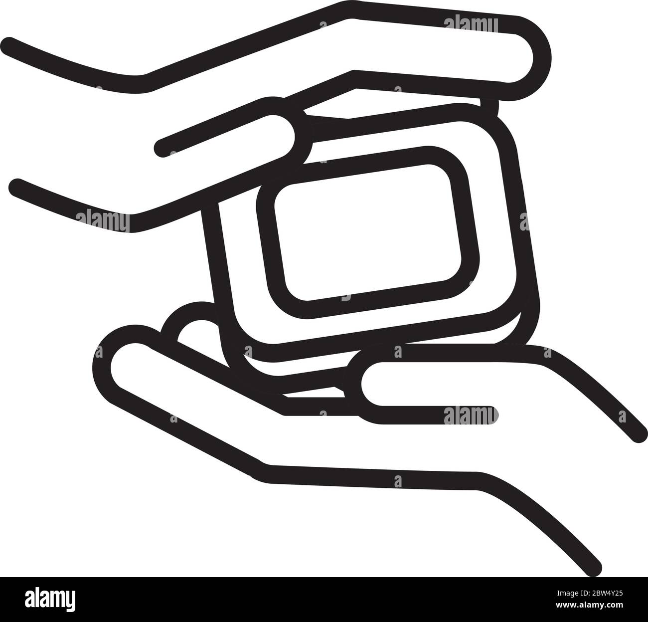 personal hand hygiene, scrub hands with soap, disease prevention and ...