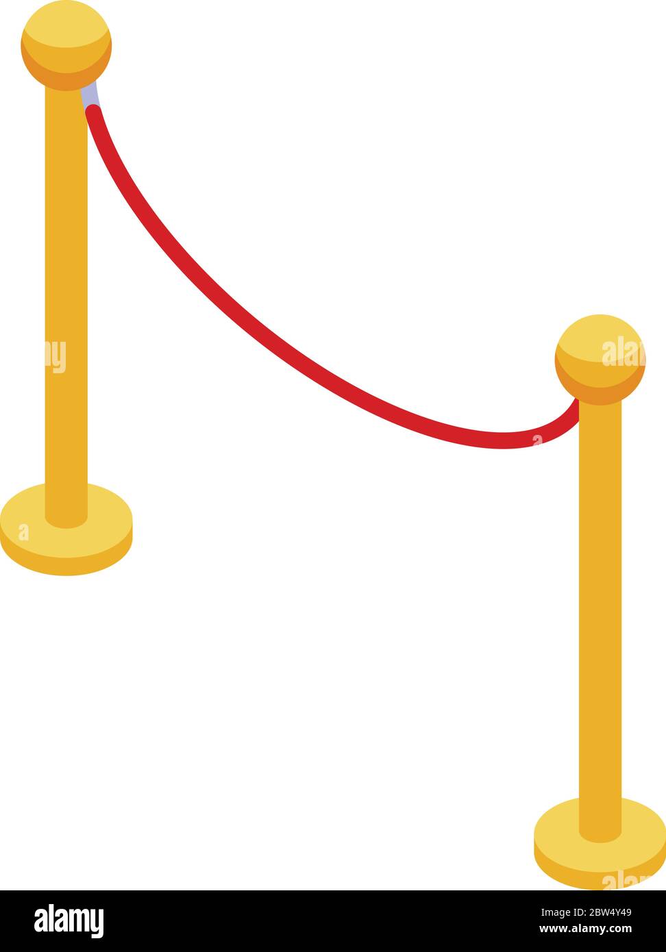 Museum wire barrier icon, isometric style Stock Vector Image & Art - Alamy