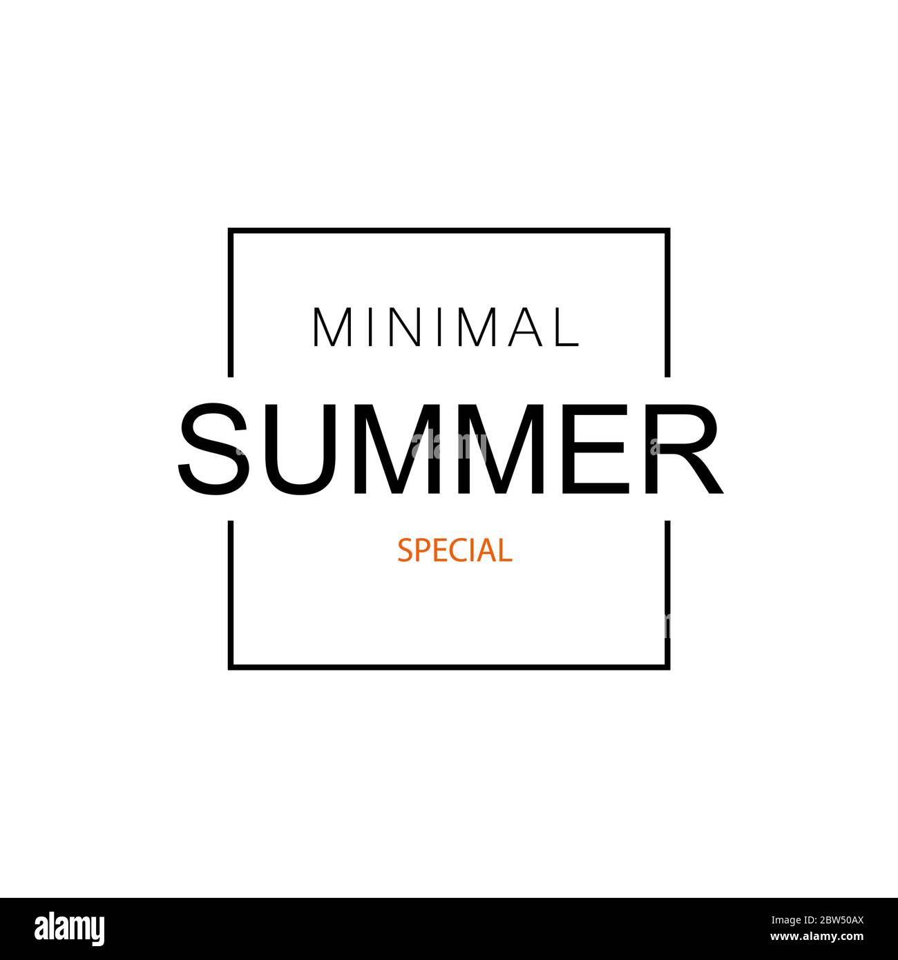 Minimal summer special banner.Holiday summer season sale promotion ...
