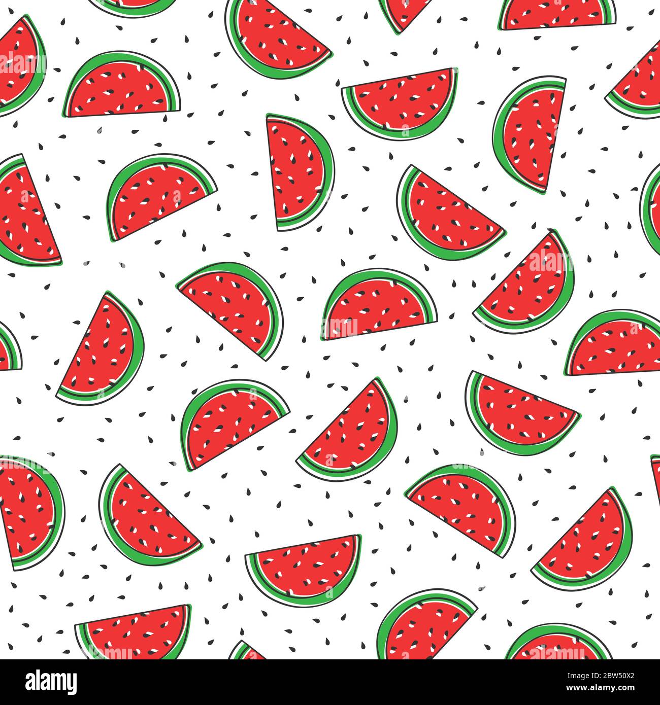 Abstract seamless watermelon pattern for texture, textiles, packaging ...