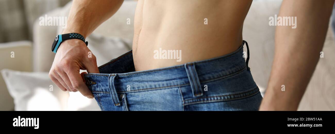 Guy in oversized pants Stock Photo - Alamy