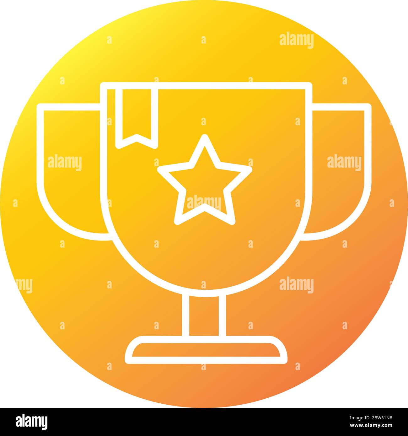 trophy prize online education and development elearning gradient style ...