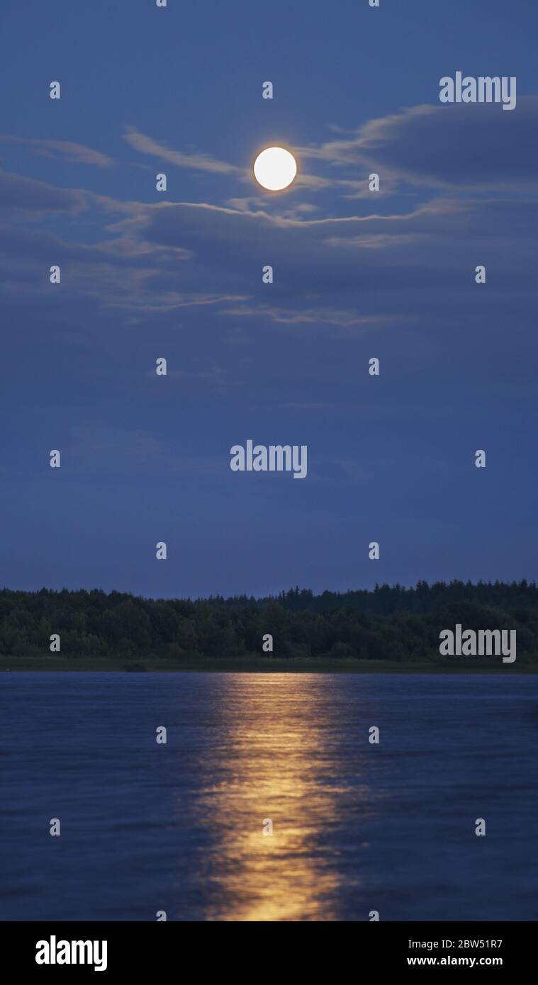 Onega River in Kargopol. Russia Stock Photo - Alamy