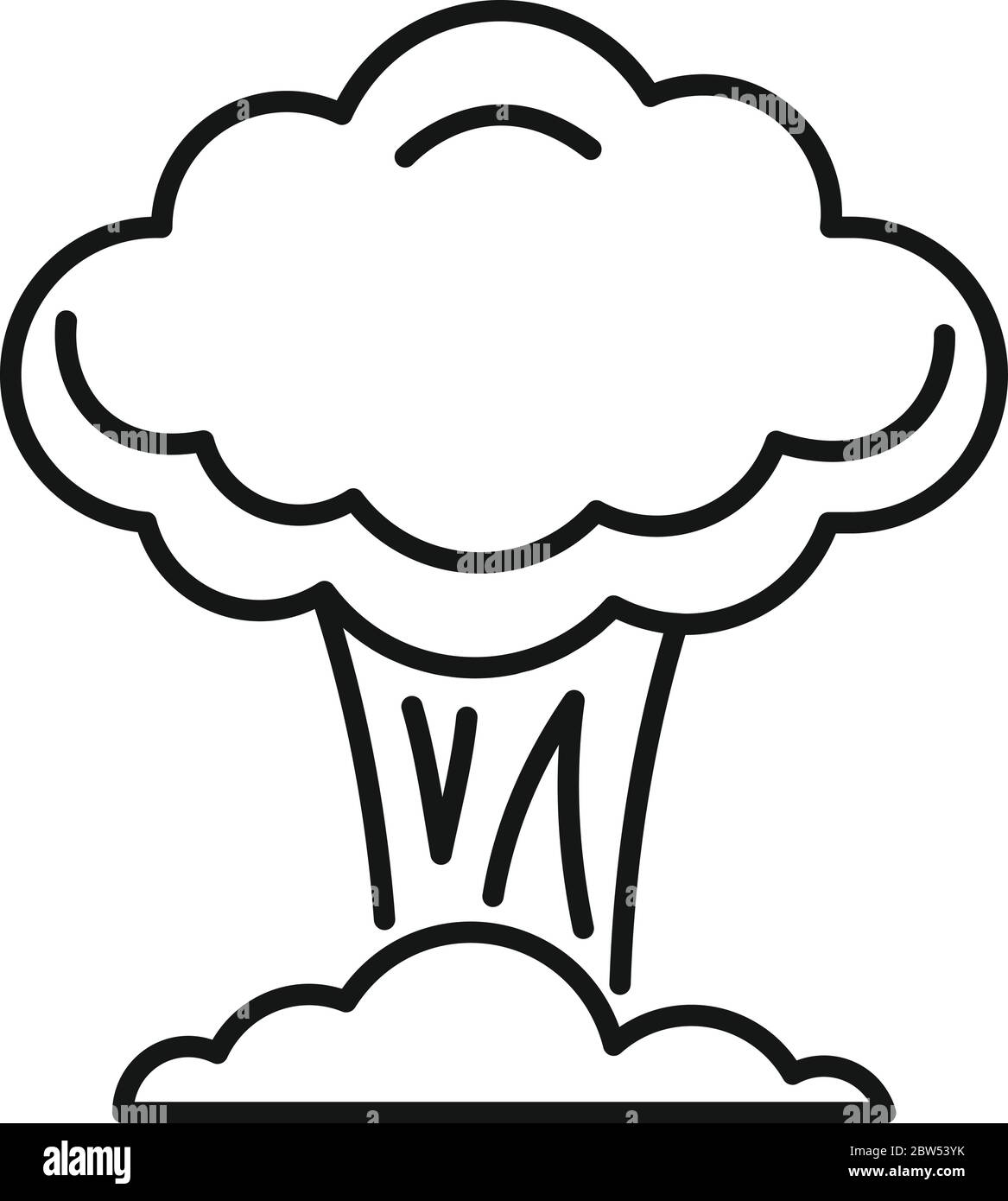 Mushroom Cloud Icon