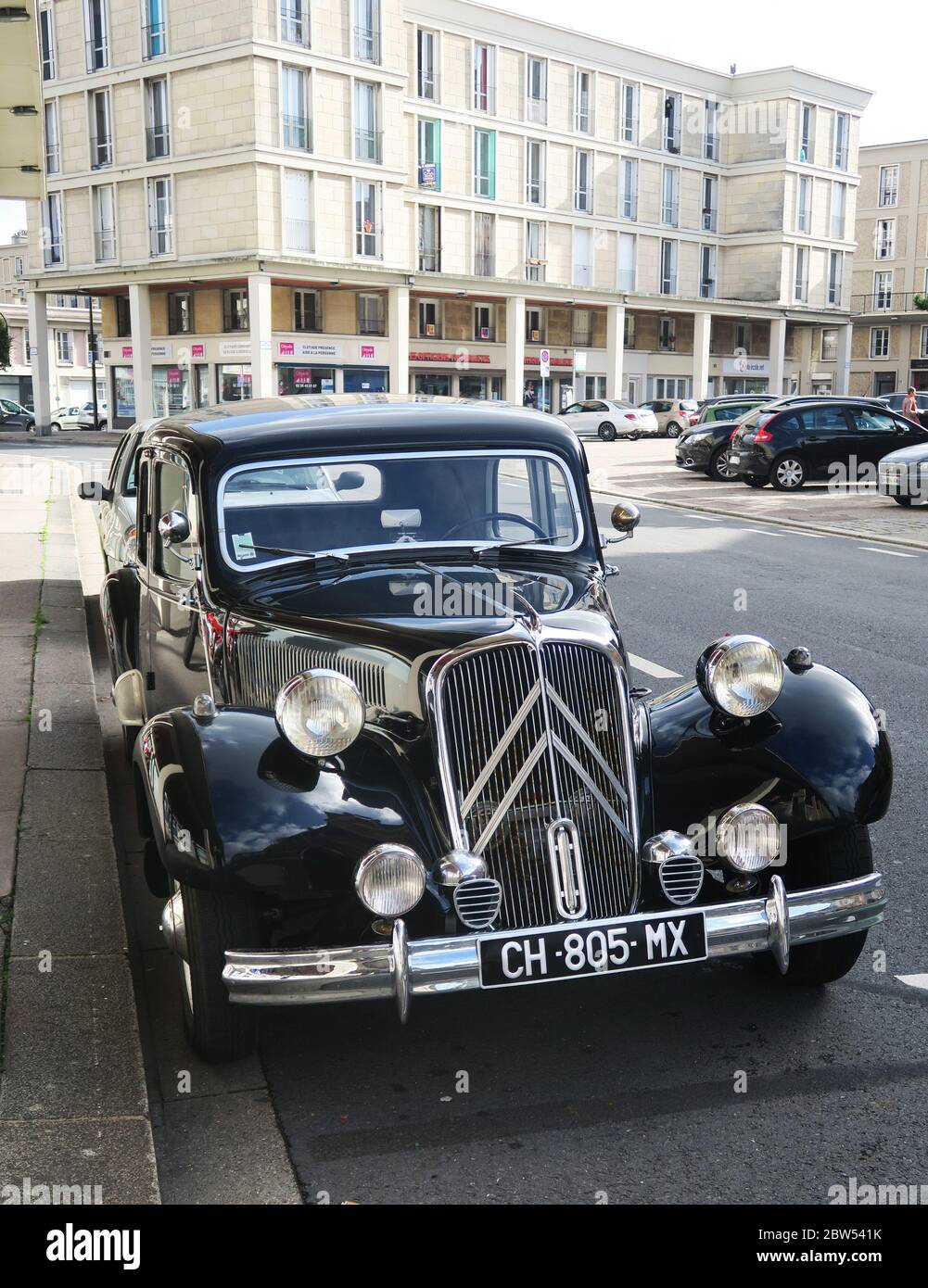 A vintage Citroen Traction Avant Stock Photo - Alamy