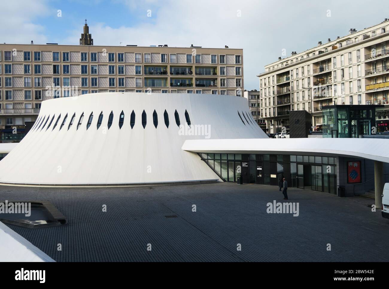 The Le Havre Library, France Stock Photo - Alamy
