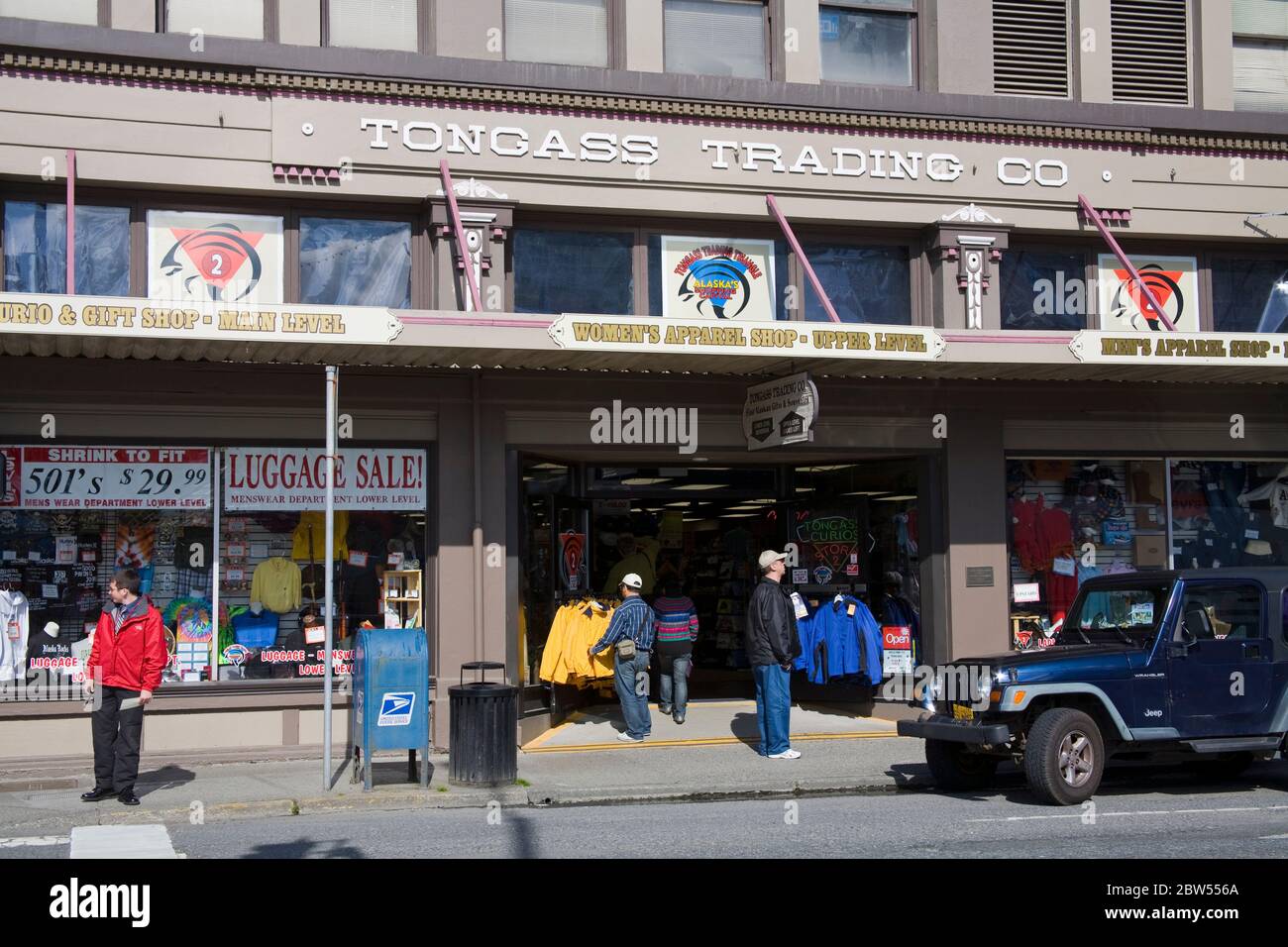 Front Street, Ketchikan, Southeast Alaska, USA Stock Photo - Alamy
