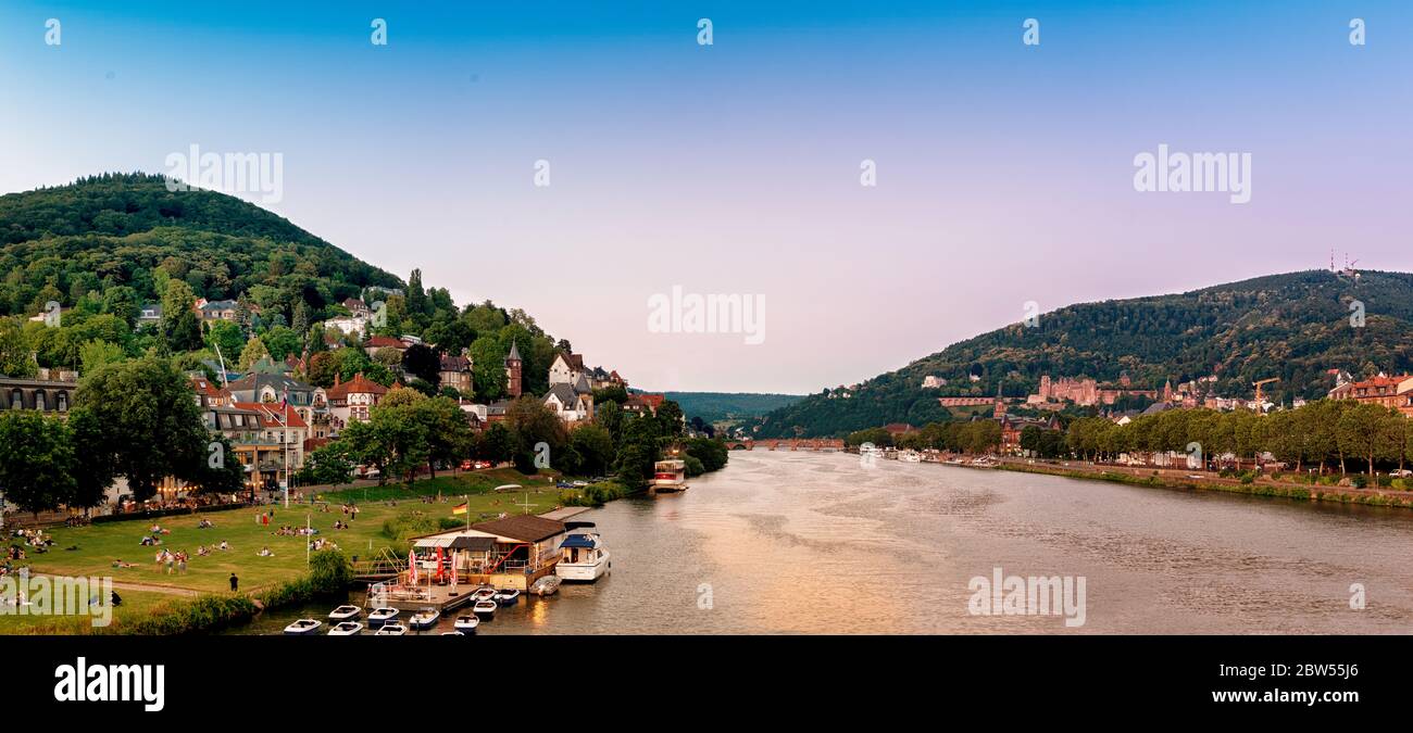 Heidelberg pano hi-res stock photography and images - Alamy